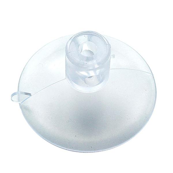 壁面を傷付けません。【用途】吸盤。【機能】地球にやさしい、非塩ビ素材を使用しています。【仕様】●サイズ：径40mm。●安全荷重：600g。●立横穴式。