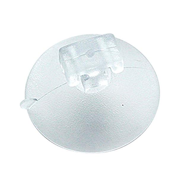 壁面を傷付けません。【用途】吸盤。【機能】地球にやさしい、非塩ビ素材を使用しています。【仕様】●サイズ：径25mm。●安全荷重：300g。●くもり横T字。