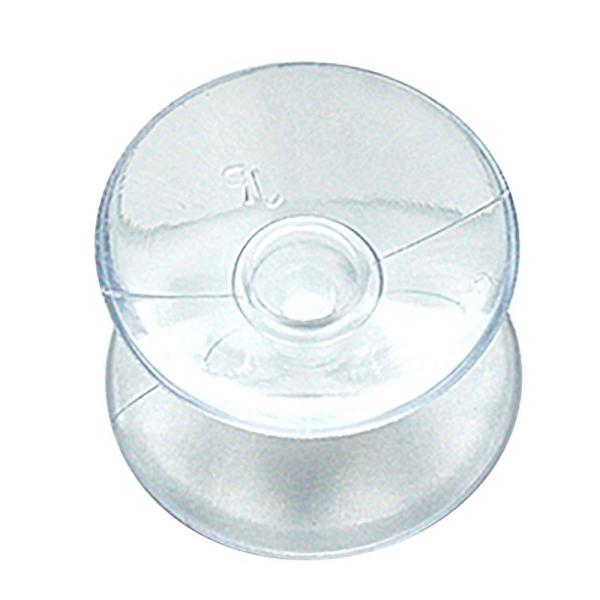 壁面を傷付けません。【用途】吸盤。【機能】地球にやさしい、非塩ビ素材を使用しています。【仕様】●サイズ：径20mm。●安全荷重：200g。●両面式。