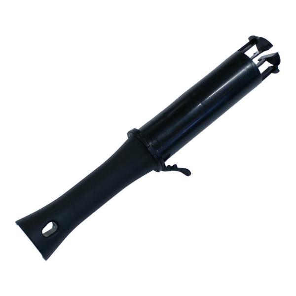 ハンディラップホルダーで作業を簡単に効率アップ。挿し込むだけで、フィルムの回転がスムーズになり巻きやすくなります。ストッパーで回転を止めたり、スピードの調整が出来ます。取っ手部に吊り下げ用の穴が付いていて便利。HR-3859専用ハンディラッ...