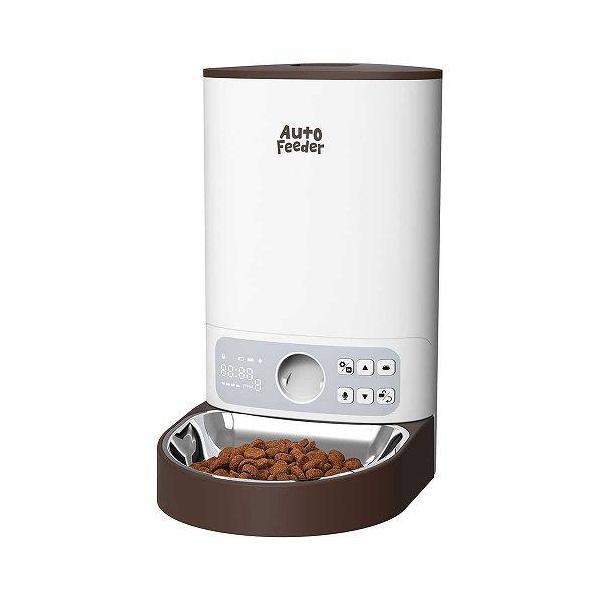 タイマー式自動給餌器(2.5L)【原材料】ABS.ステンレス【使用方法】パッケージの裏面の図と説明を参照のうえ本体を作動させてください【使用上の注意】本品は犬・猫用の給餌器です。他の目的には使用しないでください。お子様のいたずらにはご注意く...