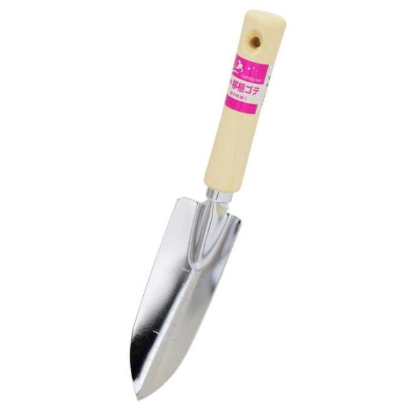 ●苗の移植に●頭部：スチール（クロームメッキ）