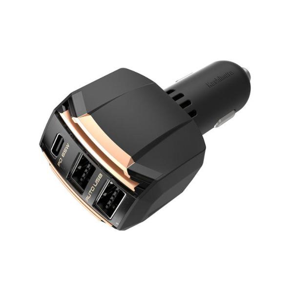 ●車のDCソケットを3ポートのUSB電源に変換。●USB PD(Power Delivery)規格対応USB Type-Cポート：最大65W出力自動切替 20V 3.25A/15V 3A/12V 3A/9V 3A/5V 3A●USB-Aポー...