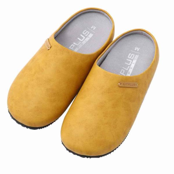 ビジネスシーンでも快適に履ける『KITPLUS』シリーズのサボサンダルです。足裏全体を支える構造で、足本来の自然な形を引き出します。底材は、心地良いフィット感と程よい硬さのEVA素材を採用しています。甲裏とインソールには抗菌＆防臭加工が施さ...