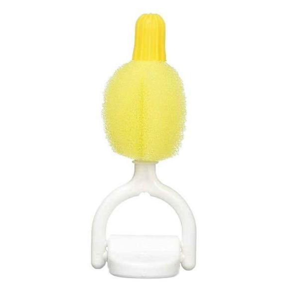 立てて乾燥！ 乳首を痛めないブラシ【仕様】商品サイズ：約幅7.4×奥行4×高さ16.4（cm） 重量：約8g材質：ハンドル/ポリプロピレン、先端パーツ/エラストマー スポンジ/ポリウレタンフォーム生産国：日本製セット内容：1個備考：耐熱温度...