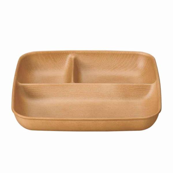 マルチに使えるスクエアランチプレート25cm クリーンコート機能 幅広く使える「ネイティブハートホーム」シリーズ 飽きのこないナチュラルなテイスト 食洗機対応【仕様】商品サイズ：約幅25×奥行25×高さ4（cm）材質：PET、ABSカラー：...