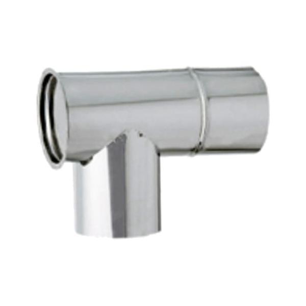 他社製ストーブとの嵌合についてはお問い合わせください。他社製煙突とは接続出来ない場合がございます。蓋(フタ)はT曲に付属しています。材質 SUS430 ステンレス材厚 0.3mm仕様 煙突正挿し / ハゼ折り耐熱温度 700度まで生産国 日...