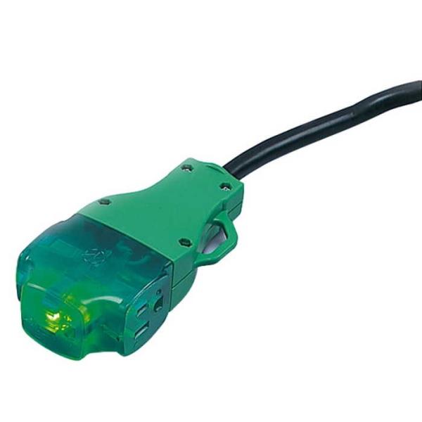 日動延長コードやびっくリールの先端補修に最適です。交換用トリプルコンセント。延長コードや、びっくリールなどのトリプルコンセント部分の交換部品です。ほたるコンセントです。『仕様』●定格：１５Ａ／１２５Ｖ。●適合電線：ＶＣＴ２．０ｍｍ２×３芯。...