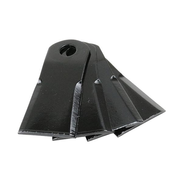 ツムラ切れ味抜群で長寿命です。《用途》スイング式法面草刈機用のフリー替刃。《機能》純正フリー刃と互換性があります。高靭性、耐摩耗性に優れた鋼を採用しています。遠心力が働き、切れ味抜群です。《製品仕様》●全長99mm×刃幅46mm×厚さ3.2...