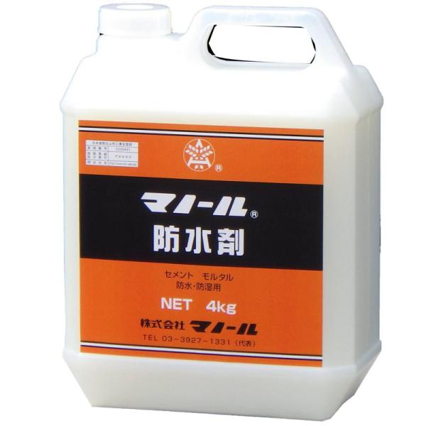 地下室、水槽、屋上その他、防水・防湿を必要とする個所のセメントモルタルに混和し、防水工法によって施工すれば、防水・防湿効果を発揮します 無塩化で、鉄材を腐食することがありません 防水性を高めたい場合は、セメント重量の5％位までの範囲で増量し...