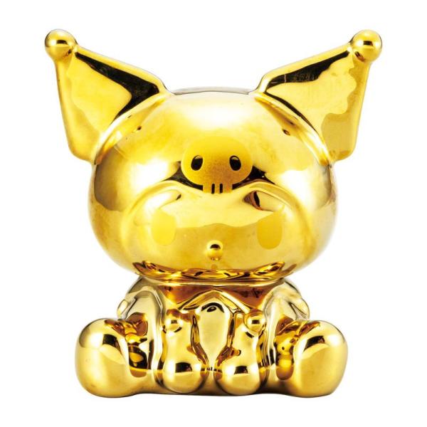 サンリオの人気キャラクターが金ピカの貯金箱になりました。ゴージャスな見た目で、金運アップも期待できそうなアイテムです。縁起の良いオブジェとしてお部屋に飾るのもおすすめです。【仕様】商品サイズ：クロミ/約幅12.8×奥行8.5×高さ13.7（...