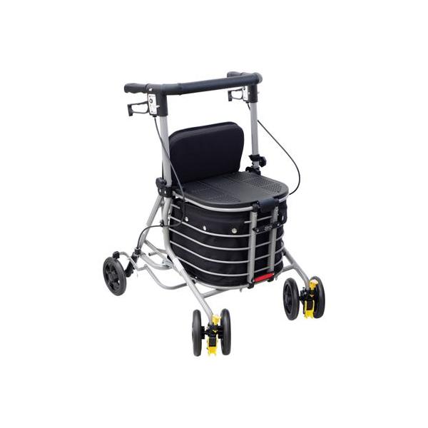 ・前にも後ろにも座れる快適な歩行車。・簡単に折りたため自立します。・前でも後ろでも両側に座ることが可能。・フタ・カゴ受け付きで買い物や荷物も安心。・買い物などで、ワンタッチでカゴ受けを出すことができ、店内でカゴを載せられます。・左右どちらで...