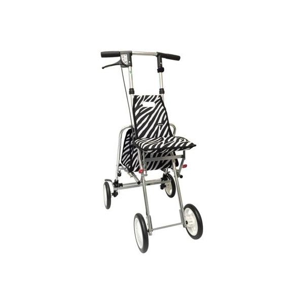 ・軽くて使い勝手の良いシルバーカー。●サイズ/幅43×奥行54×高さ85〜93(3段階/4cm)cm、折りたたみ時：奥行23×高さ91.5cm、座面：幅25×奥行18cm、座面高：44cm●車輪サイズ/前輪15×後輪15cm●重さ/約3.1...