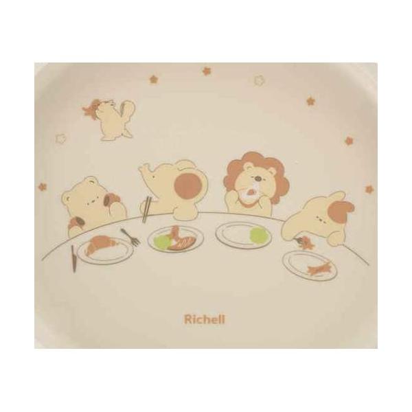じぶんで食べる練習にぴったりのプレートMサイズです。すくいやすい形状で、ひとり食べをしっかりサポートします。電子レンジ・食洗機対応で、温め直しも後片づけもラクにできます。対象年齢は12カ月頃からです。別売りの「トライ ひっくり返しにくい吸盤...