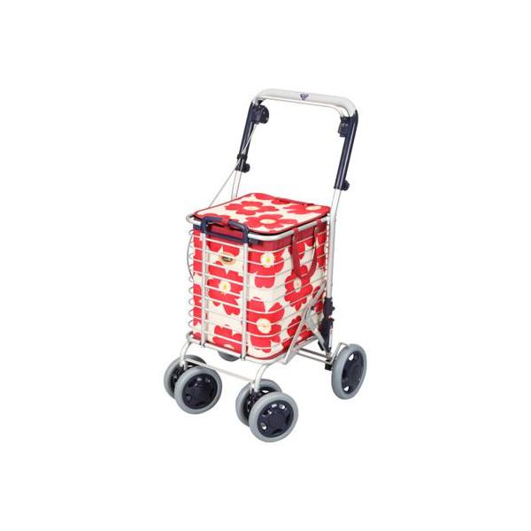 ・手元レバーを握ればブレーキ・押し下げれば停車ストッパーになる簡単操作のワイヤーカート。・スーパーなどの店内カゴが載せられます。レジまでそのままカートを押していけます。●サイズ/幅48.5×奥行49.5×高さ88〜98(3段階/5cm)cm...