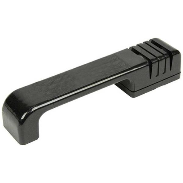 アローライン B-01【用途】コテのバリ取り。【機能・特徴】軽量・コンパクトですので仕事場に携帯して、その場でコテのバリ取りができます。2つの研磨で、効率のアップと美しい仕上がりを実現します。本研ぎのできる平砥石も付いています。バリ取りも本...