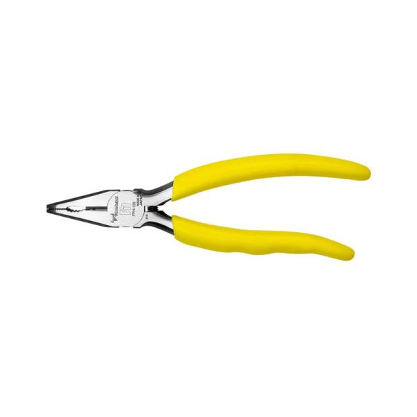 板材や線材などの加工に?ハンドルが手のひらにピッタリとフィット?材料：特殊合金銅刃部高周波焼き入れ硬度：54〜62HRCバネ構造：コイルばね柄被覆：塩化ビニール切断能力 ステンレス：0.8 鋼線：2.6 より線：2.0? アルミワイヤー：4...