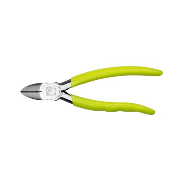 銅線、鉄線、アルミワイヤーの切断にハンドルが手のひらにぴったりフィット材料 特殊合金鋼焼入れ 刃部高周波焼入れ刃部硬度 56〜64HRCバネ構造 コイルばね柄被覆 塩化ビニール