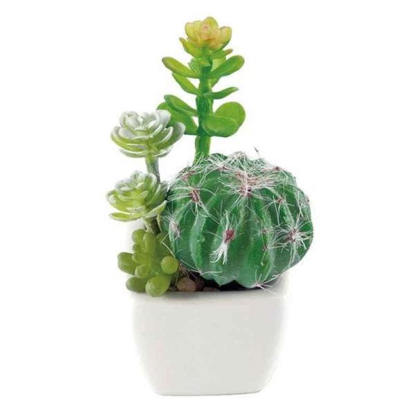 コンパクトでかわいくて空気もキレイに お手軽グリーンでお部屋の華やかさをアップ まるで本物 多肉植物のぷっくり感がリアル 中身が見えるギフトボックス【仕様】商品サイズ：約幅6×奥行5.5×高さ11.5（cm）材質：A/PVC、ポリスチレン、...