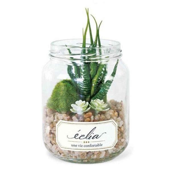 インテリアに取り入れたい消臭してくれるグリーン 気軽に飾れるおしゃれなグリーン 本物と間違うほどの仕上がり 触ってもちくちくしない 置く場所を選ばない【仕様】商品サイズ：約直径9.5×高さ16.5（cm）材質：PVC、ポリエチレン、ガラス、...