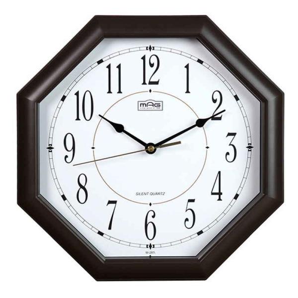 運気が上がりそうな八角形デザインの掛け時計です。フレームはツヤをおさえたマットな質感で、様々なインテリアとの相性も良く、お部屋の和洋を問わずお使いいただけます。秒針が連続してスムーズに動きます。【仕様】商品サイズ：約幅30.2×奥行6×高さ...