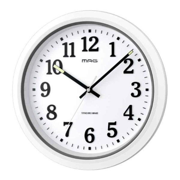 防塵防水仕様なのでホコリや水の浸入をしっかりと防いでくれます。軒下なら屋外での使用も可能です。離れた場所からも見やすいように視認性に優れたフォントを使用しています。ずれや遅れのない正確な時を知らせる電波時計です。【仕様】商品サイズ：約幅32...