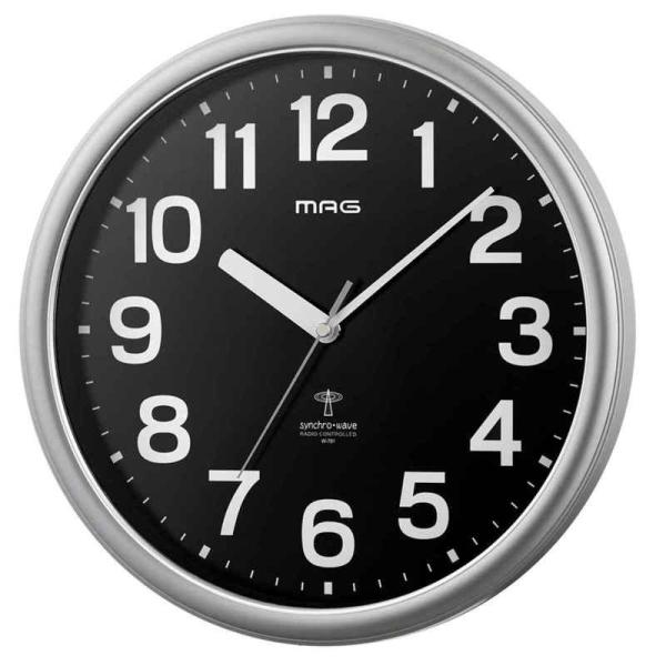 シルバーとブラックのツートンカラーがシックな印象の掛け時計です。モダンで都会的な雰囲気にお部屋を演出します。秒単位までわかりやすいステップ秒針です。文字板はくっきりとした大きな字体で、時刻の確認がしやすいデザインです。ガラスカバー付きでホコ...