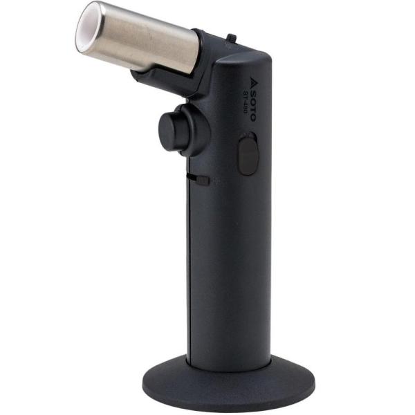 カセットボンベから充てんが可能なハンディサイズのガストーチコンパクトなので場所を取らず、携行性に優れます。ご家庭では炙り料理、キャンプでは着火剤などへの着火などご家庭からアウトドアまで使用できます。3000台の数量限定商品キッチンで使いやす...