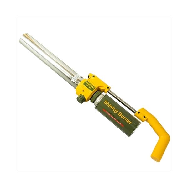 ●全長(mm)：680●火口径(mm)：50●発熱量(kcal/h)：22000●炎温度(℃)：1300●使用燃料：ガスボンベ●連続使用時間(分)：10●電子着火式●幅×高さ×全長：75×145×680mm