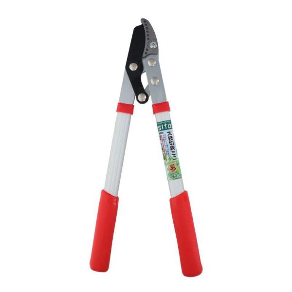 サビにくく汚れが付きにくいフッ素コーティング刃【仕様】●全長：450mm●刃長：70mm●重量：約690g【材質】●刃：炭素鋼(フッ素コーティング)●パイプ：アルミ合金●グリップ：PVC
