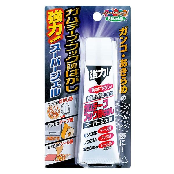 ジェルタイプのシールはがしです。一般用のはがし液では落とすことができず、あきらめていたガンコな跡や、強力粘着材の除去に威力を発揮します。ジェル状の為、効率が良く効果を発揮。側面のシールのシールはがし作業に最適です。【サイズ】高さ(mm):8...