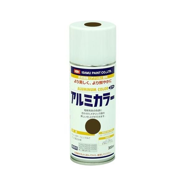 【特徴/用途】○電解発色の色調に合わせたメタリックの美しい仕上げができます。〇サッシ、雨戸、フェンスなどのアルミ製品に【仕様】○サイズ：300ml○成分：ラッカー系○標準塗り面積(m2)：0.6〜1.2（2回塗り）○用具の手入れ：ラッカーう...