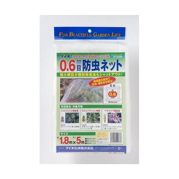 Dio(ダイオ化成)さらに細かく、国産ならではの正確な網目と細糸による通気性も実現した防虫ネット