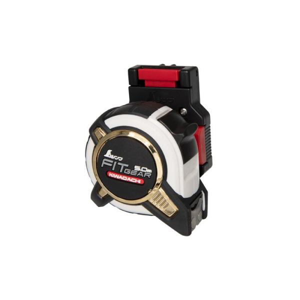 丸みのある立体的な形状で手の平にフィット!テープの直立性を21％アップしました。テープの耐摩耗性に優れています。テープの耐摩耗性に優れています。片手で簡単に脱着できるホルダー付です。鉄骨にガッチリとつく強力なネオジム磁石付の爪を採用しました...