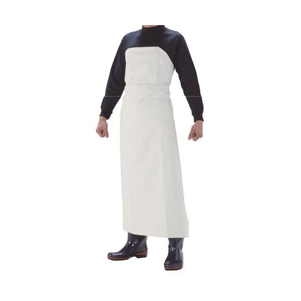 (株)カジメイク 1902/ホワイト/L●食品加工、水産業、、一般作業で大活躍！！。●幅90cm、長さ120cm。●ドライクリーニングは避けて、中性洗剤で手洗いして下さい。●アイロンの使用は絶対におやめください。●火気の近く、高温での作業に...
