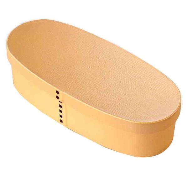 飽きのこない和モダンなデザインが魅力の曲げわっぱ型一段弁当箱です。容量は600mlと男女問わずちょうどいいサイズで毎日のお弁当にも最適です。スリムな形状なので、ビジネスバッグにもすっぽり収まりかさばりません。仕切りあり、なしでも使えるので様...