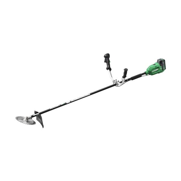 【特徴】・マルチボルト36V蓄電池対応製品です・モーター後方配置構造で振りやすく、刈りやすい設計です。・トップクラスの軽さで取り回しやすいです。・作業に合わせて選べる回転数3段階切替です。・両手ハンドルです。【仕様】・モーター：直流モーター...