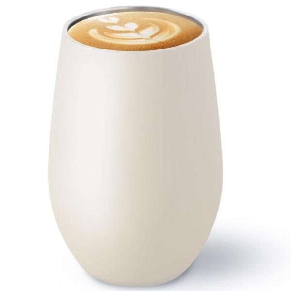 ころっと可愛らしいたまご型です。保温・保冷性が高い真空断熱構造のため、飲みごろ温度が維持されます。熱い飲み物を入れても外側が熱くなりません。氷が溶けにくく、タンブラーの外側が結露しないので机上も濡れません。飲み口が厚く、口当たりがよくなって...