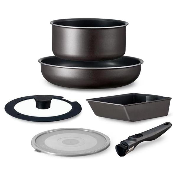 極小セラミック粒子とダイヤモンド粒子を配合した特殊コーティングでキズや摩擦にも強いです。3層構造コーティングで耐久性をアップしています。コーティングにより汚れが付きにくく、かつ落ちやすいのでお手入れが簡単です。ハンドルの着脱は簡単で、握るだ...