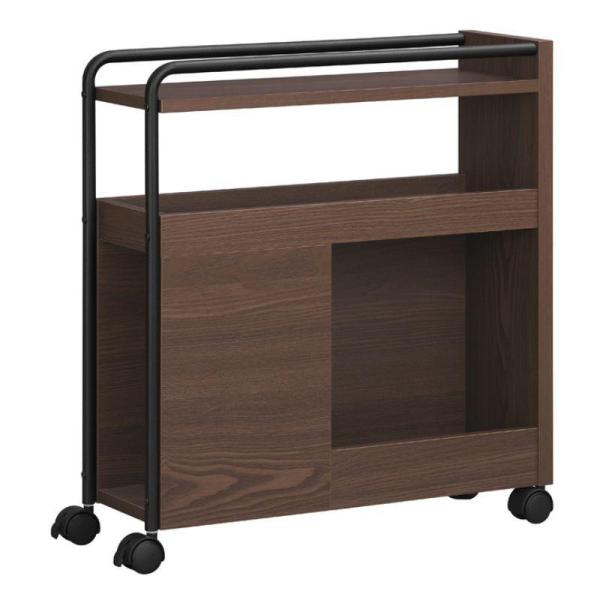 置き方により、見せる収納・隠す収納で使い分けて使用できます。上段・中段はオープンタイプで使用頻度の高いものの収納に便利です。下段は高さのあるものも収納可能です。側面の開口部からの取り出しもできます。キャスター付きで移動がラクに行えます。4個...