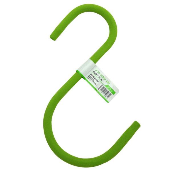 パイプや手すりに取付けてカバンや小物を吊り下げるのに便利！ Sカンをラバー皮膜しており、掛けたものが「滑りづらく」「キズがつきにくい」です。カバンや小物の吊り下げに すべりやすい物の吊り下げに キズを付きにくいSカンとして【サイズ】幅(mm...