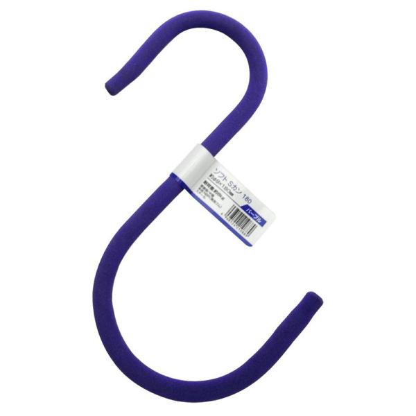 パイプや手すりに取付けてカバンや小物を吊り下げるのに便利！ Sカンをラバー皮膜しており、掛けたものが「滑りづらく」「キズがつきにくい」です。カバンや小物の吊り下げに すべりやすい物の吊り下げに キズを付きにくいSカンとして【サイズ】幅(mm...