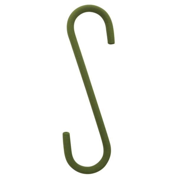 パイプや手すりに取付けてカバンや小物を吊り下げるのに便利！ Sカンをラバー皮膜しており、掛けたものが「滑りづらく」「キズがつきにくい」です。カバンや小物の吊り下げに すべりやすい物の吊り下げに キズを付きにくいSカンとして【サイズ】幅(mm...