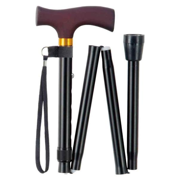 お出かけ先で使いたい人、車に常備したい人におすすめの折りたたみ杖です。年齢・性別を問わず、お洋服に合わせやすいシックなブラックです。使用者の身長に合わせて伸縮できます。最長91.5cmまで調整できるので、大柄で背の高い方にもオススメです。や...