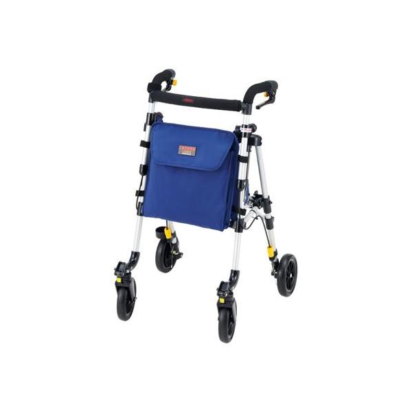 ・超軽量の4.6kg、椅子付きコンパクトタイプ歩行車。・4分の1までコンパクトに折りたため、収納スペースも最小限で済み、小型自動車にもらくらく積み込めます。・後側に付いている椅子は、深く腰掛けられて安定感があります。疲れたら座って休憩でき、...
