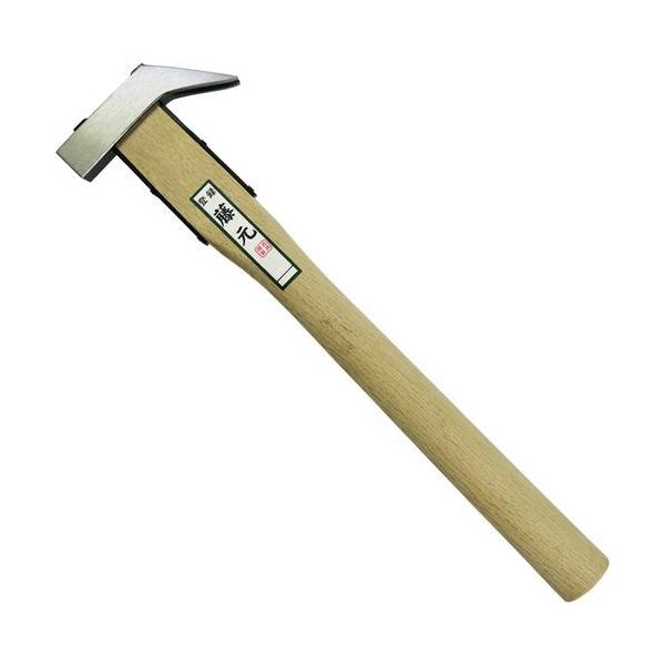 藤元舞台装置作製・解体作業に最適です。止め金クサビ（L型クサビ）を使用しており、ハードな仕事をしても頭が抜けにくい構造です。木柄には、昔から丈夫で使われ続けている本樫材を使用し、玄能の種類によって長さや形状を選んで仕込んでおります。最近はニ...