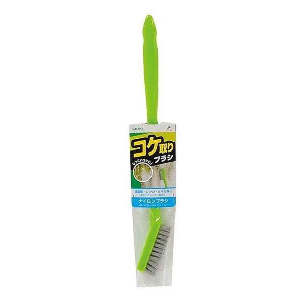傷をつけたくない場所のコケを丁寧に落とす〇商品サイズ：約 横2×縦35（cm） 重量：約 60g〇材質：ブラシ：ナイロン 柄：ポリプロピレン〇生産国：日本〇セット内容：1個