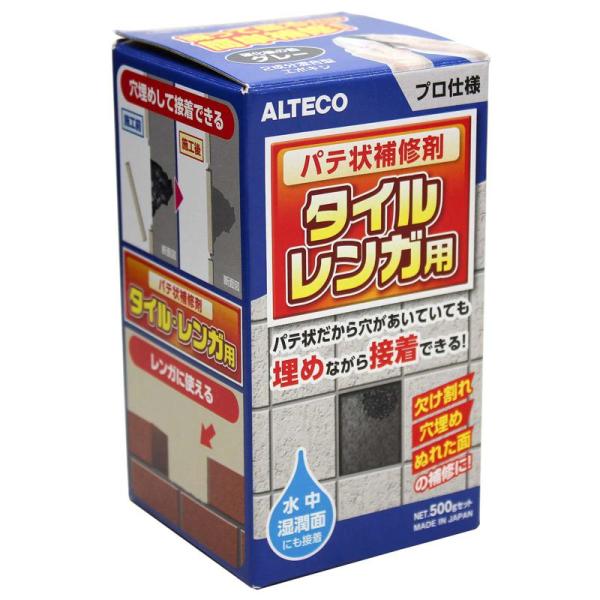 必要な量を練るだけの簡単エポキシパテです。ねんど状なので作業が簡単です。ぬれた面でもしっかり固定できるので、水中・湿潤面にも使用できます。補修後、水性・油性各種塗料での塗装が可能です。タイルやレンガの欠け割れ、穴埋め補修・充てん。コンクリー...