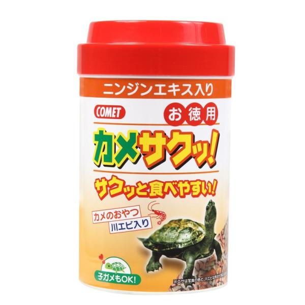 ニンジンエキス配合のソフトなカメのエサにプラスカルシムたっぷりの川エビ入り。ソフトな食感で食べやすく、子ガメにも最適。カルシウムたっぷりの天然川エビ入り。野菜入りスティックと川エビが入っているのでバランス良く与えることが出来ます。ボトル入り...