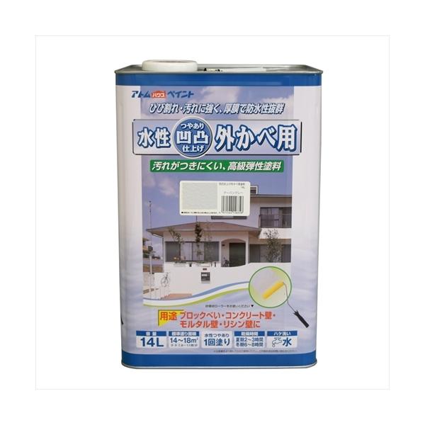 【特長】・ひび割れや汚れに強く、耐水性・耐久性に優れています。・厚膜タイプの高性能弾性塗料です。【用途】・塗り替え（適応下地：アクリルリシン、吹付けタイル、水性塗膜）・サイディング（金属系サイディングやウレタン、フッ素、シリコン、無機系など...